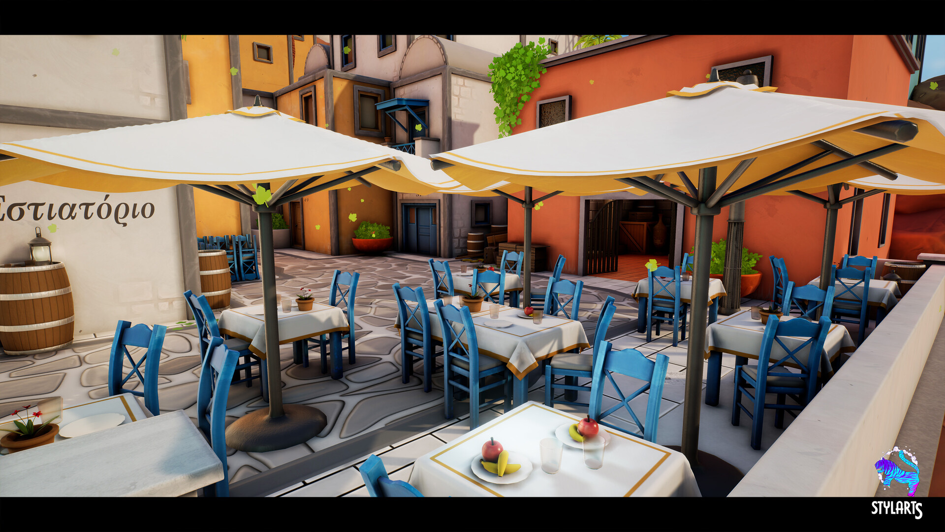 StylArts - Stylized Greek Island