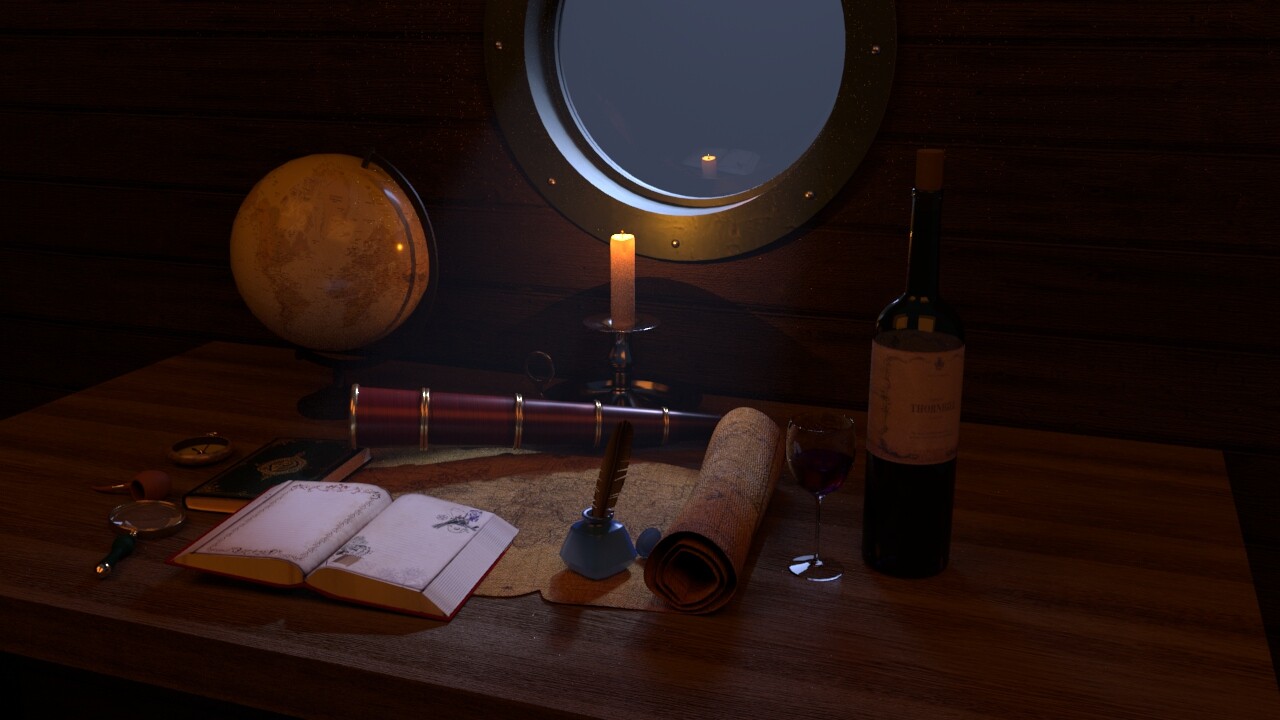 ArtStation - Explorer's Table