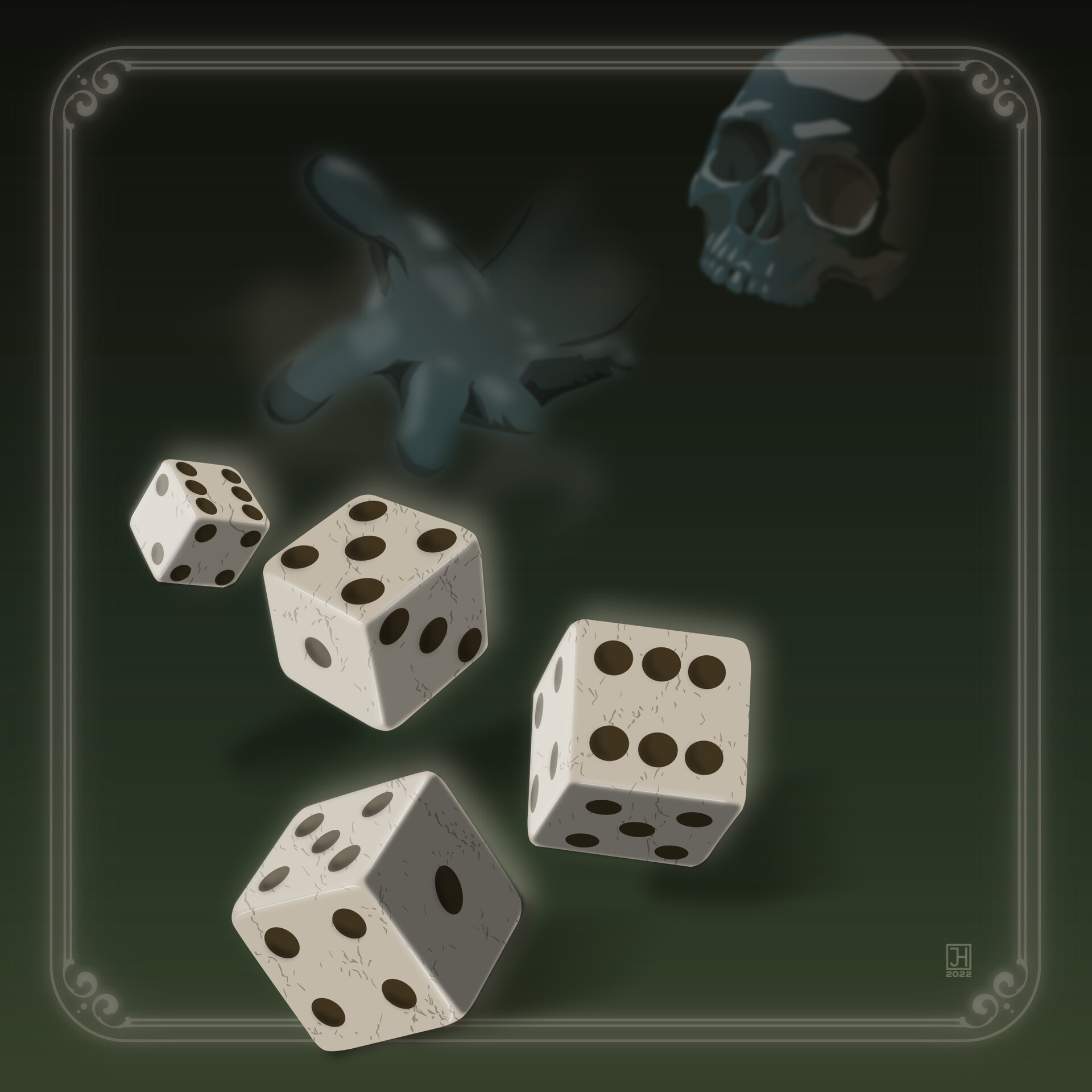 ArtStation - Throwing Bones