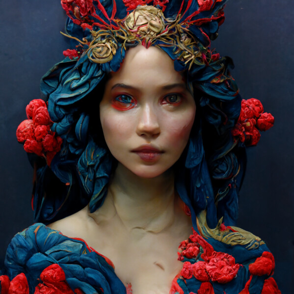 ArtStation - french déesse