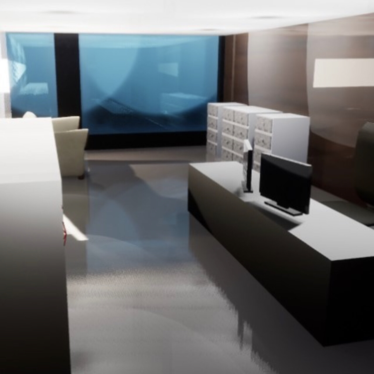 ArtStation - Office space with furnishings