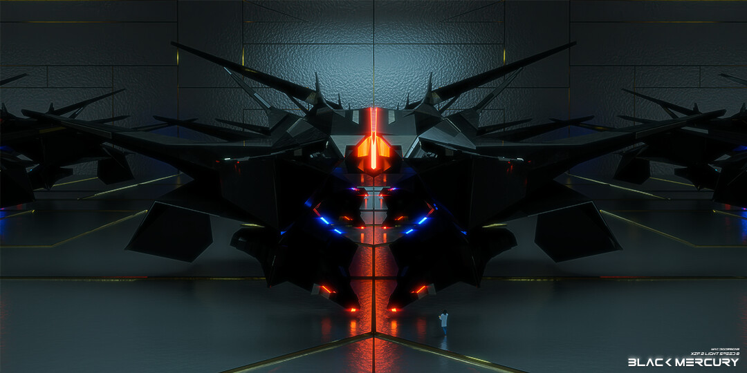 ArtStation - Black mercury - XZF 2 - Light speed 8