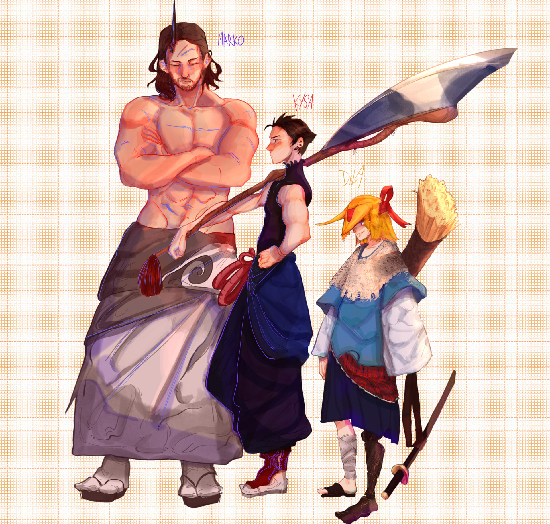 ArtStation - marko, kysa and dila desing