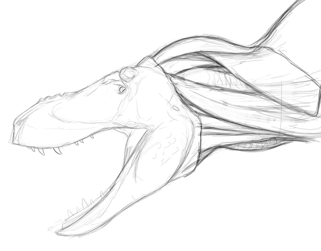 ArtStation - Rex Sketch