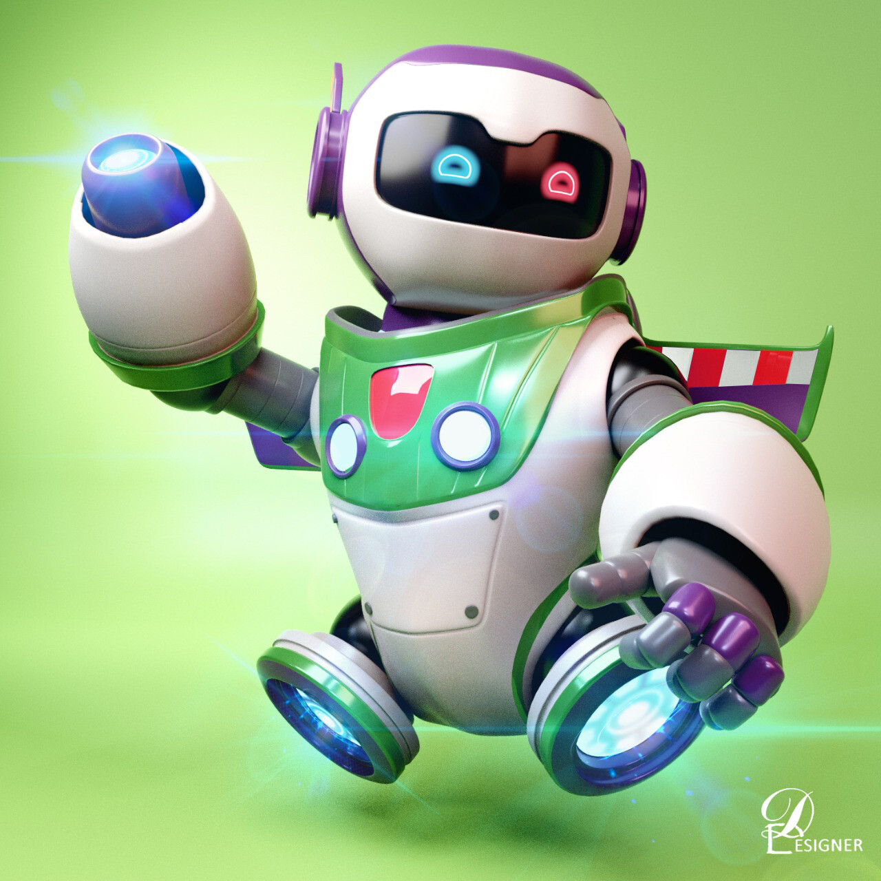 ArtStation - Robozinho BUZZ