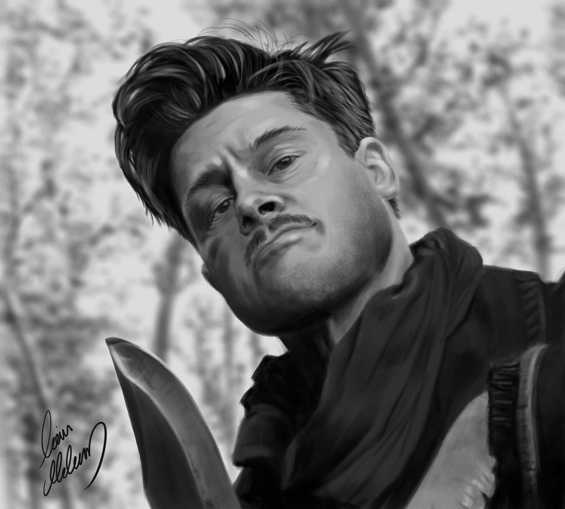 ArtStation - Lt. Aldo Raine