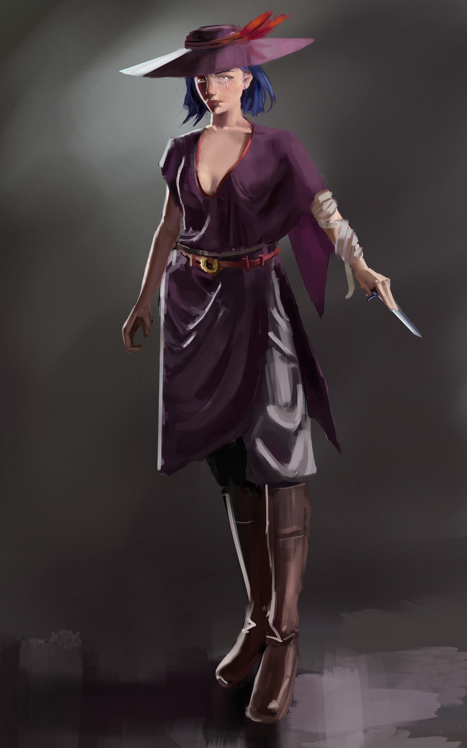 ArtStation - Rogue girl character