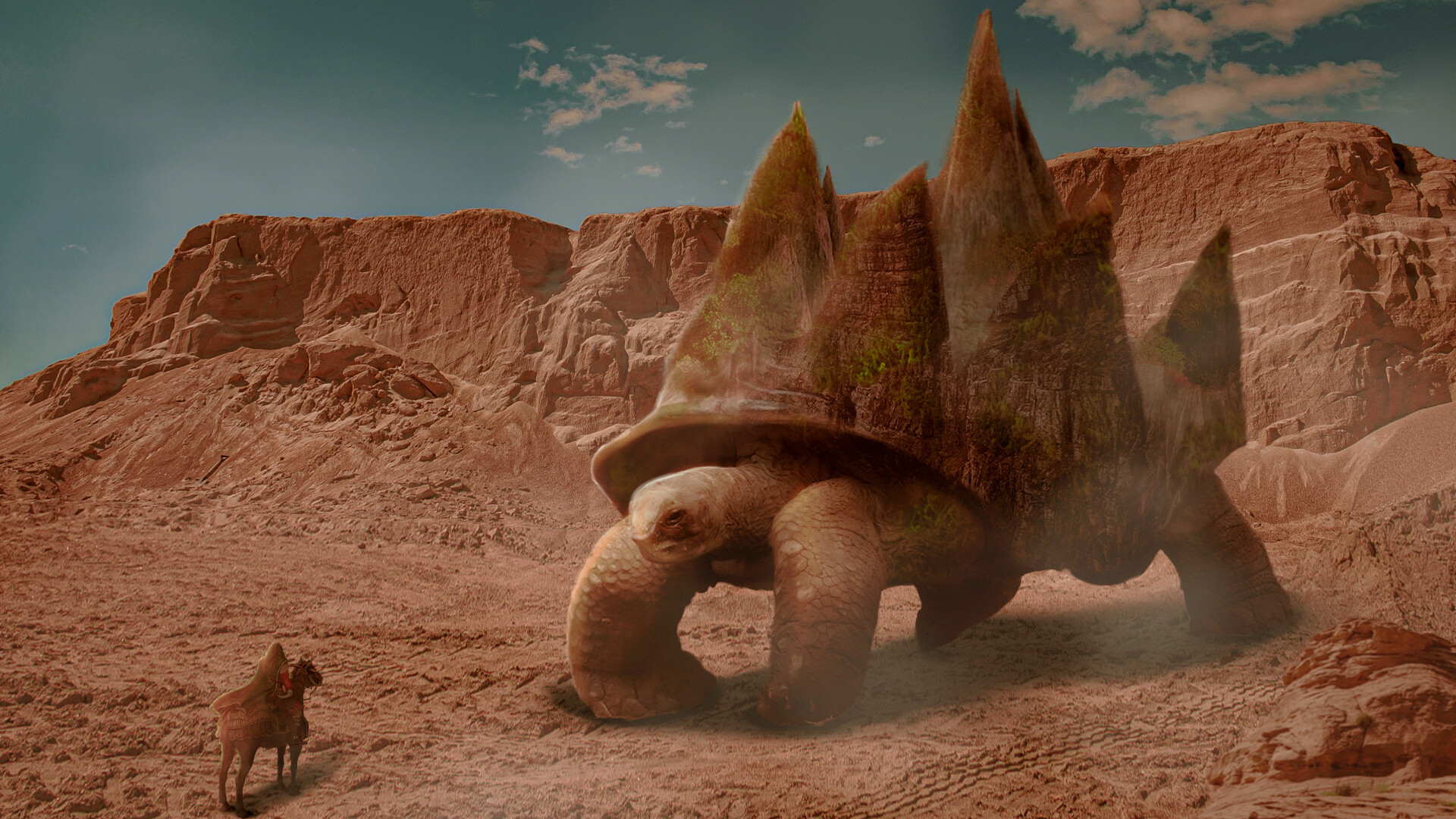 ArtStation - The spirit tortoise - Tate no Yuusha