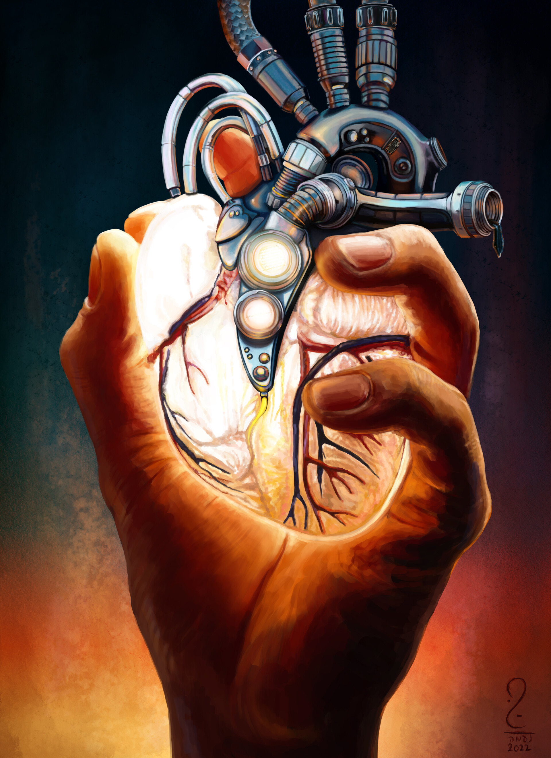 ArtStation - A heart for technology