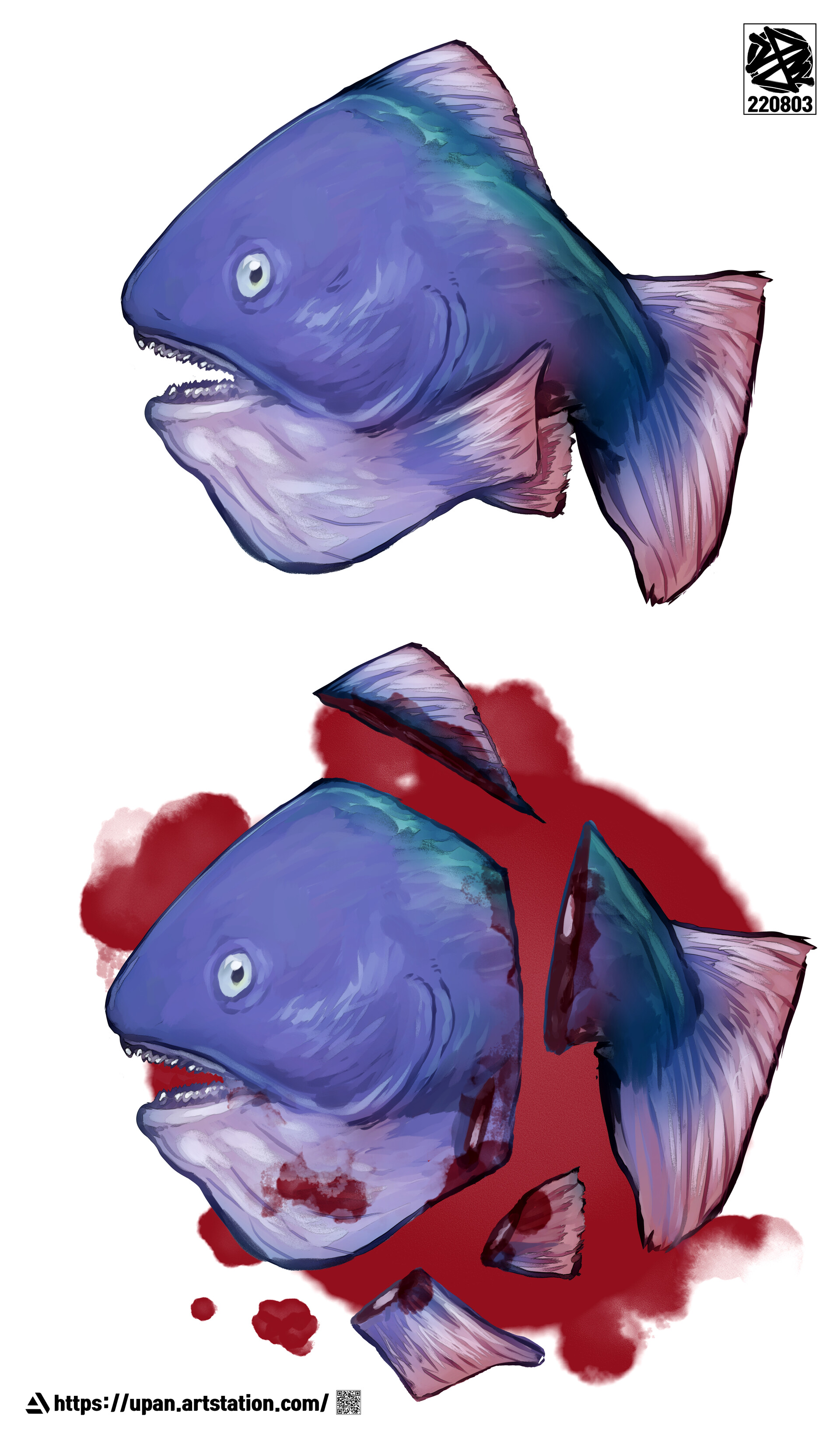ArtStation - Tasteless fish