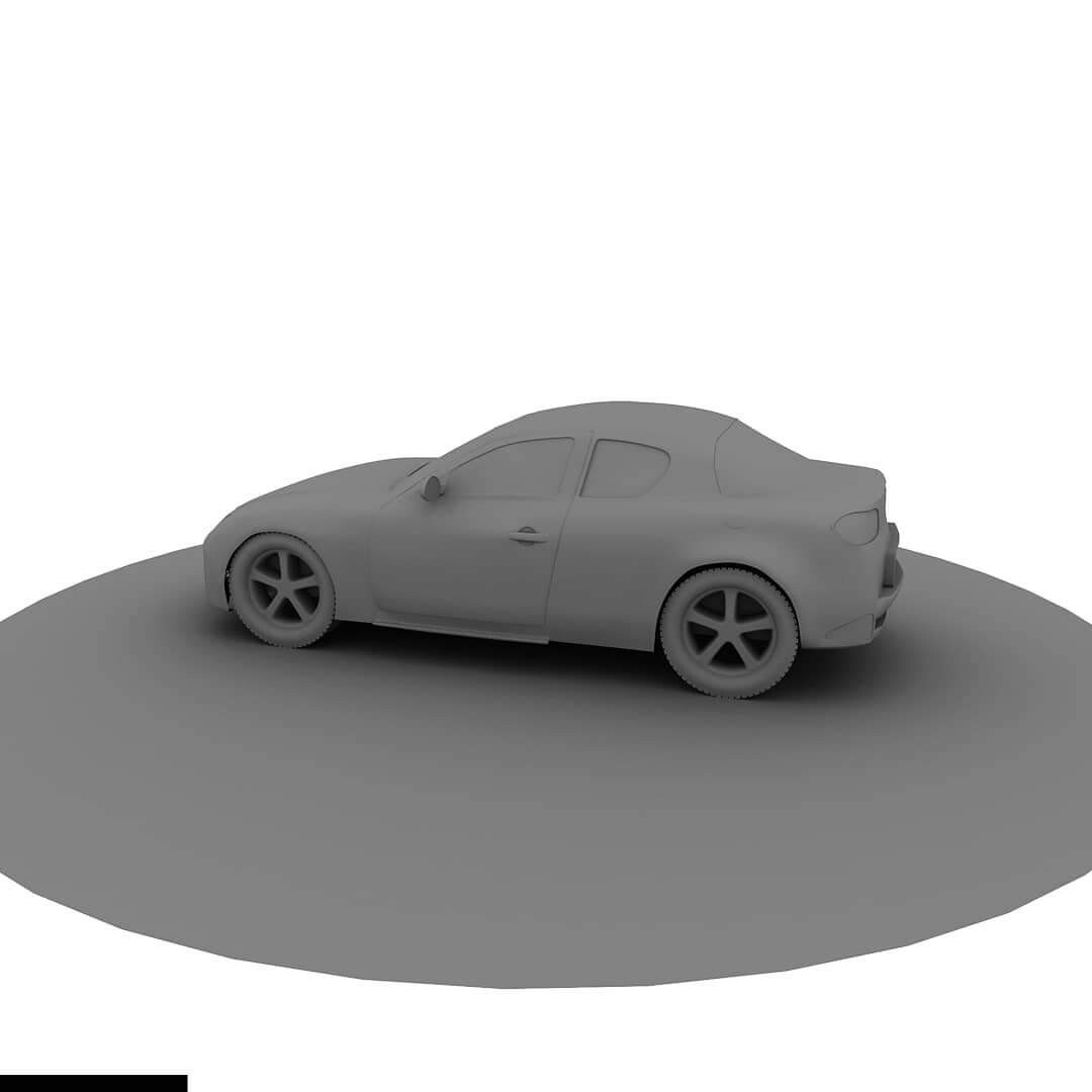 ArtStation - Maya car model