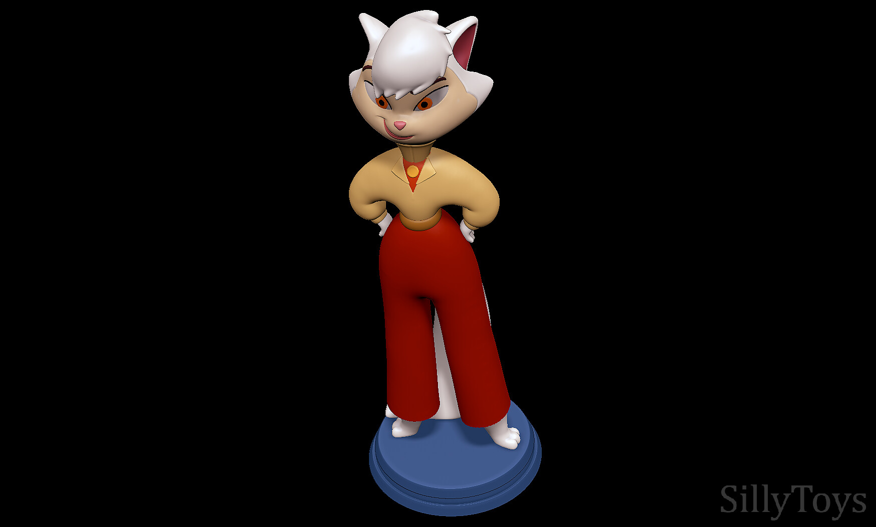 Sillytoys Sawyer Cats Dont Dance 3d Print Model