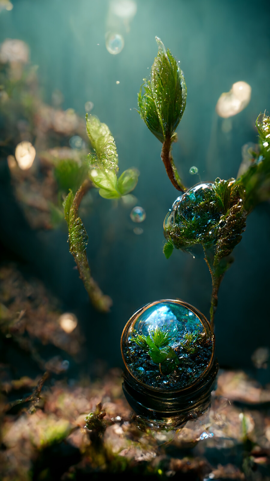 Adam Potter - Water globe