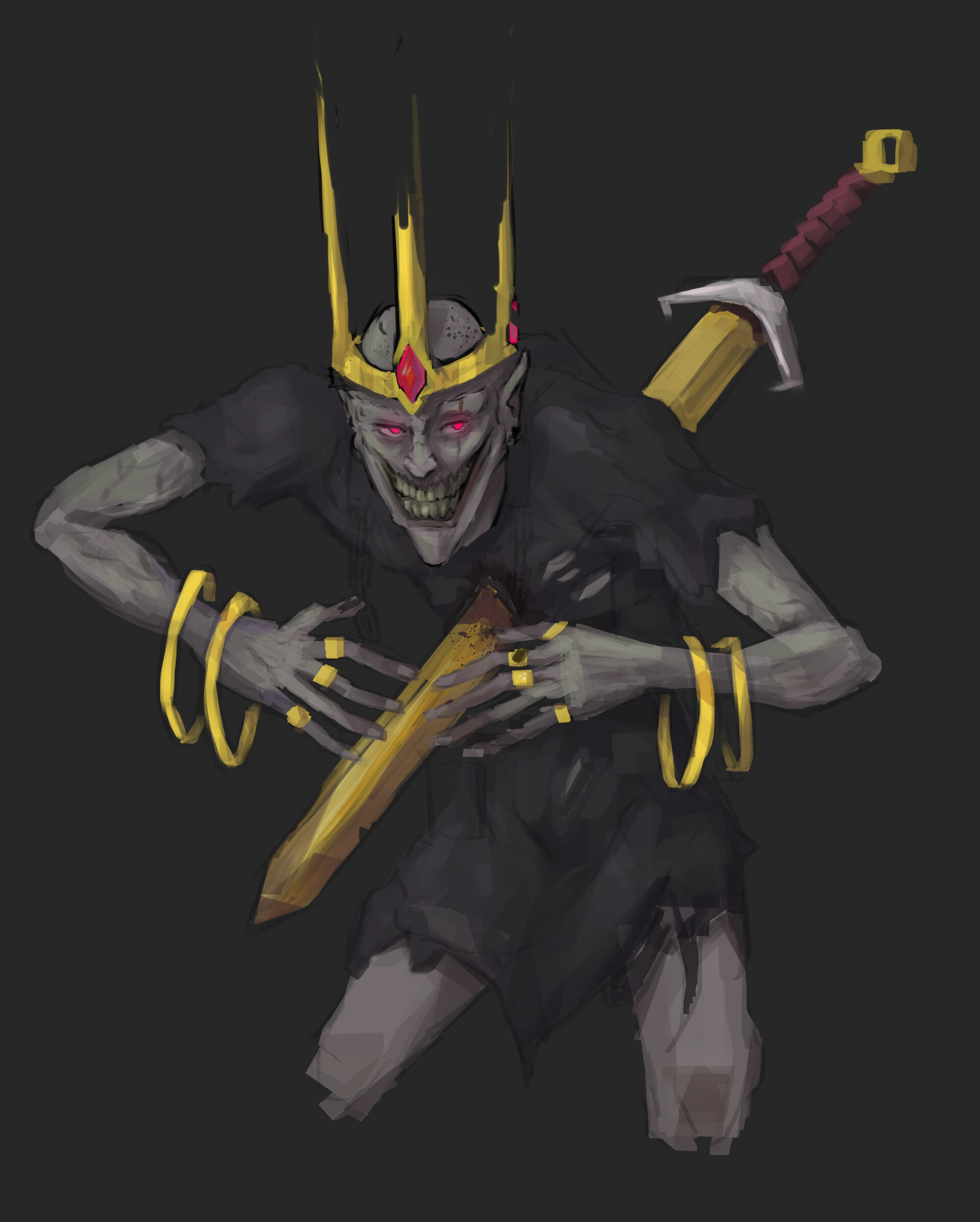 ArtStation - fallen king