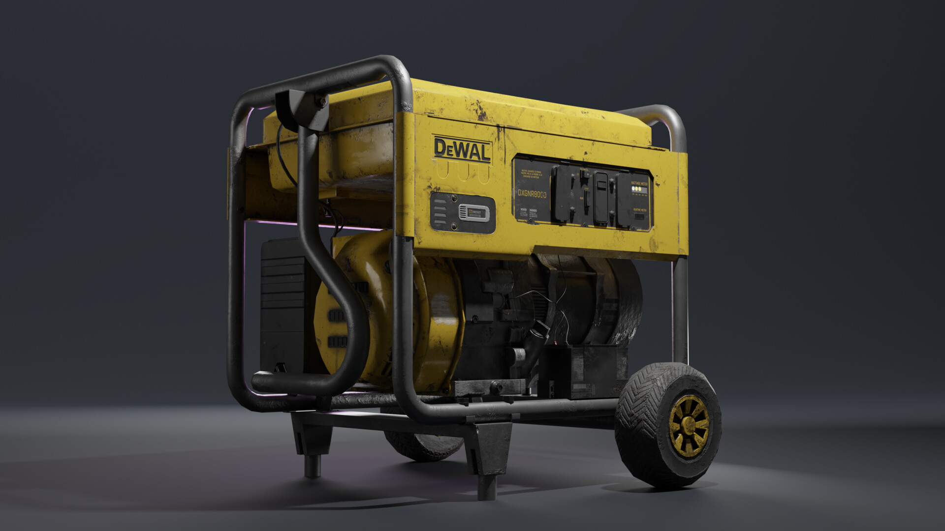 ArtStation - Mobile Generator - Game Ready