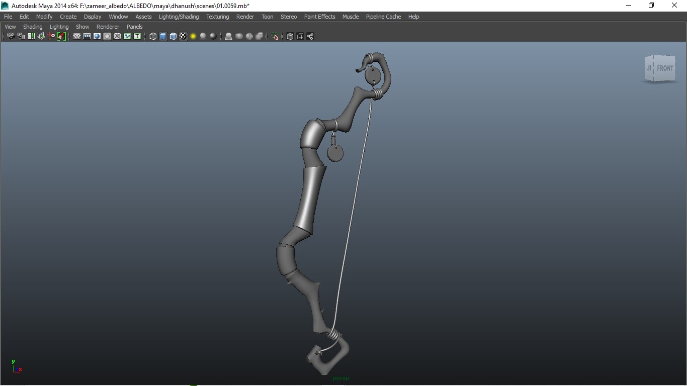 ArtStation - Bow Modeling