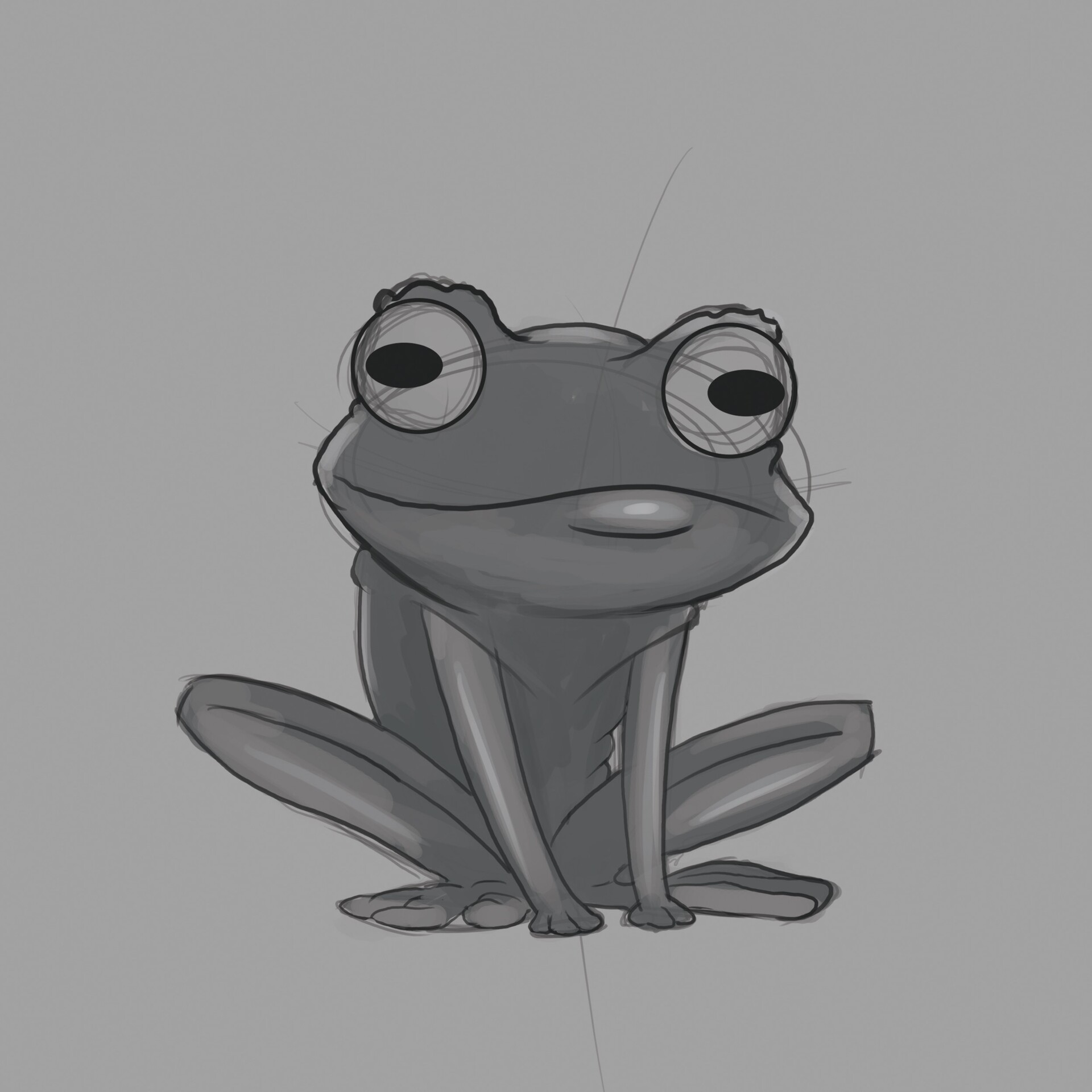 James Marosi - Polymorph - Frog Wizard illustration