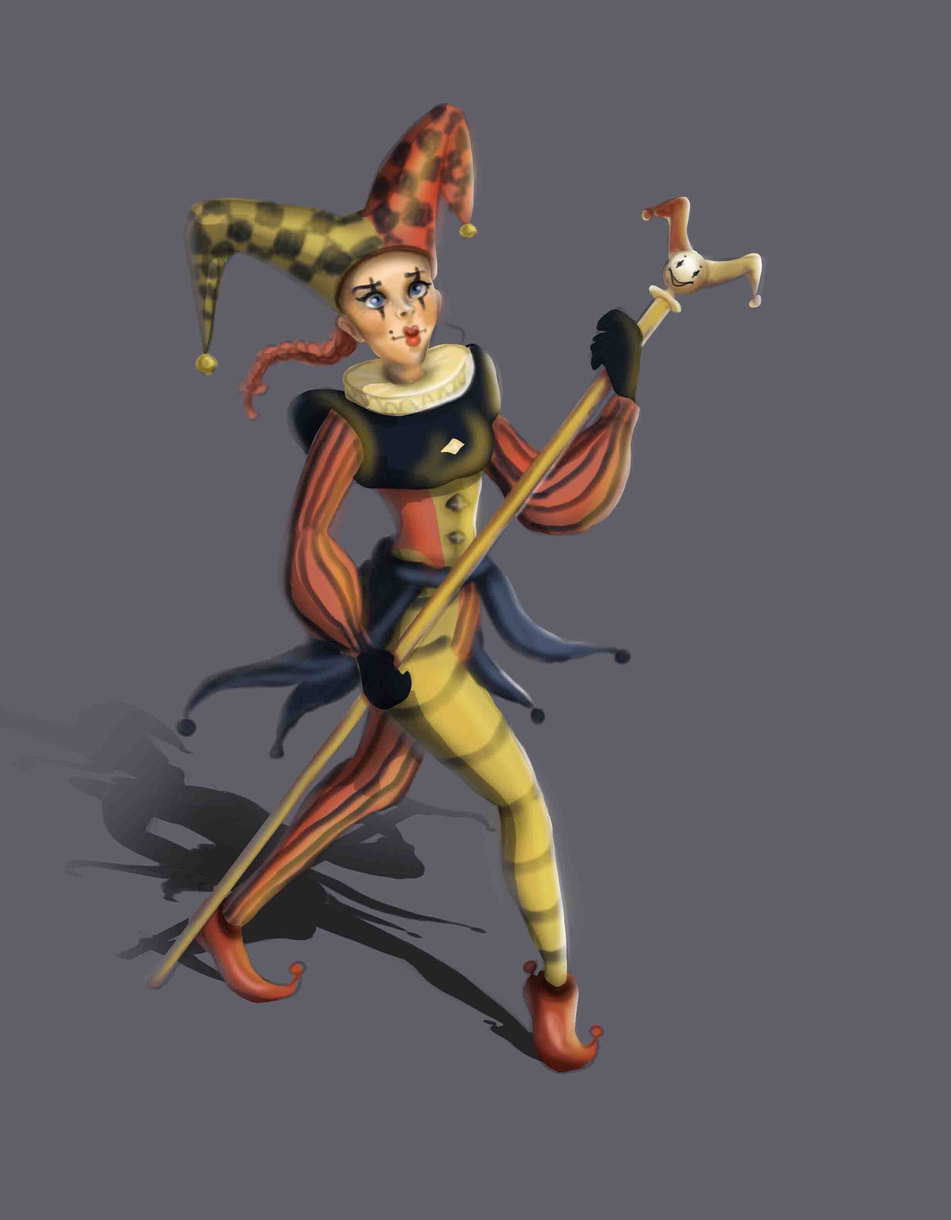ArtStation - fast jester concept