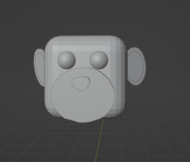 ArtStation - Monkey Pet (Front)