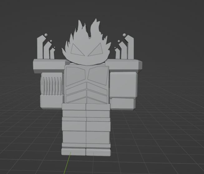 ArtStation - Fire Lord Armor (Front)