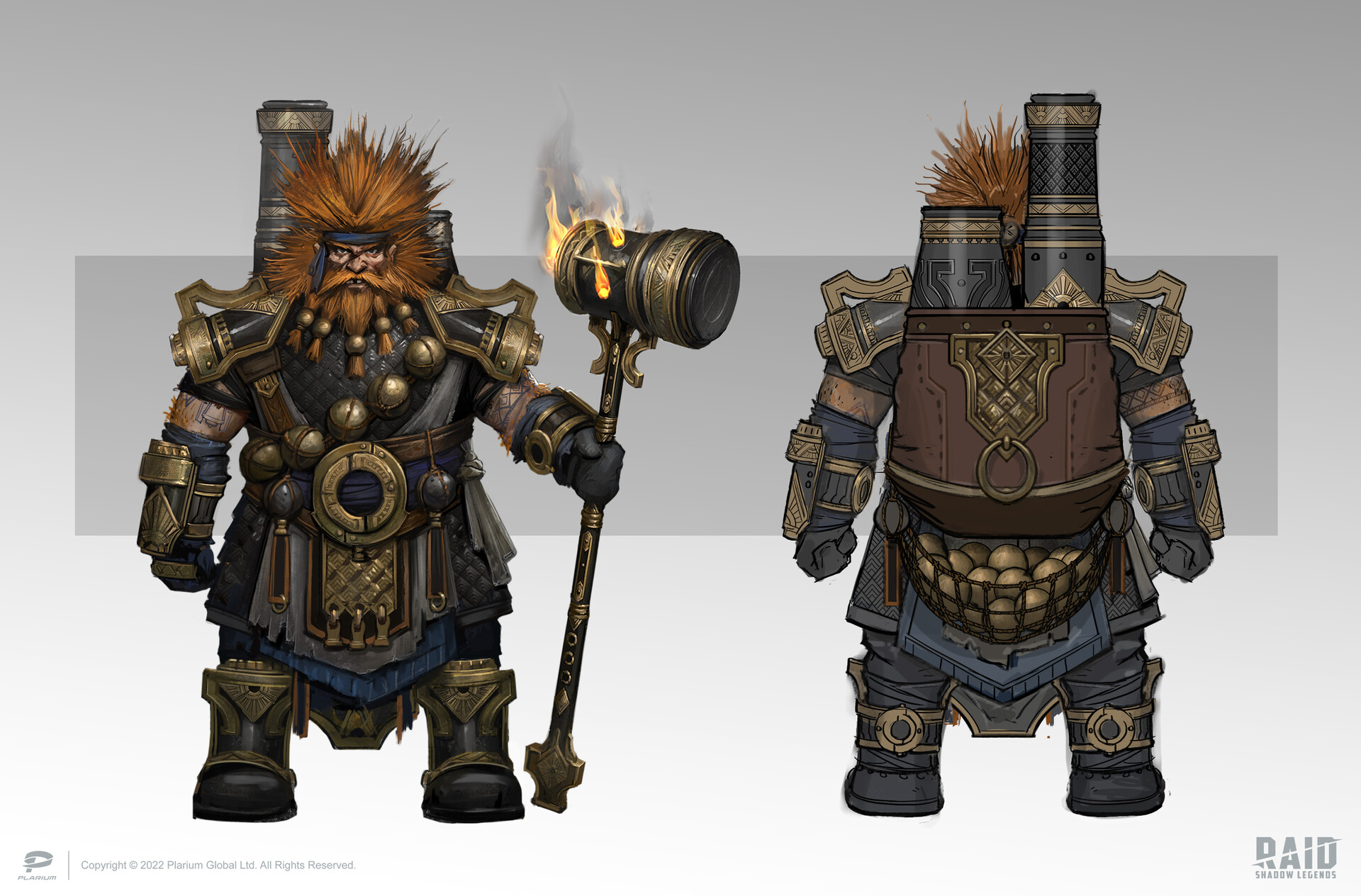 Dwarven Ghost by Klaher Baklaher : ImaginaryDwarves