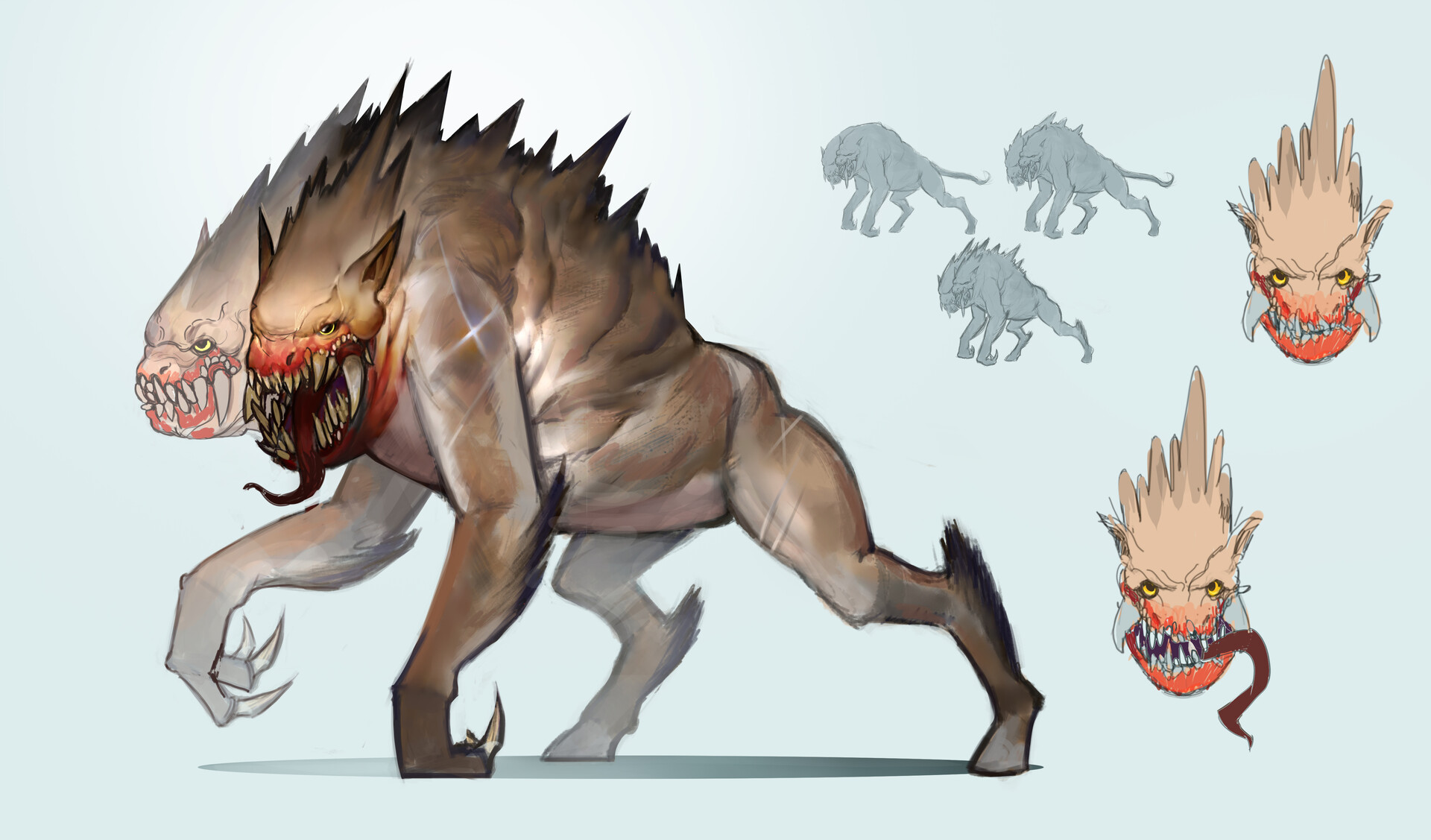 ArtStation - Chimera concept