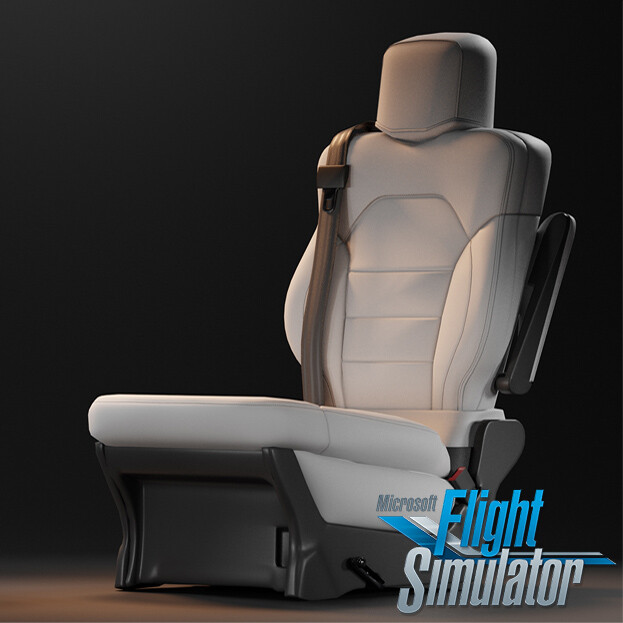 ArtStation - Seat for SF50 Aircraft Microsoft Flight Simulator