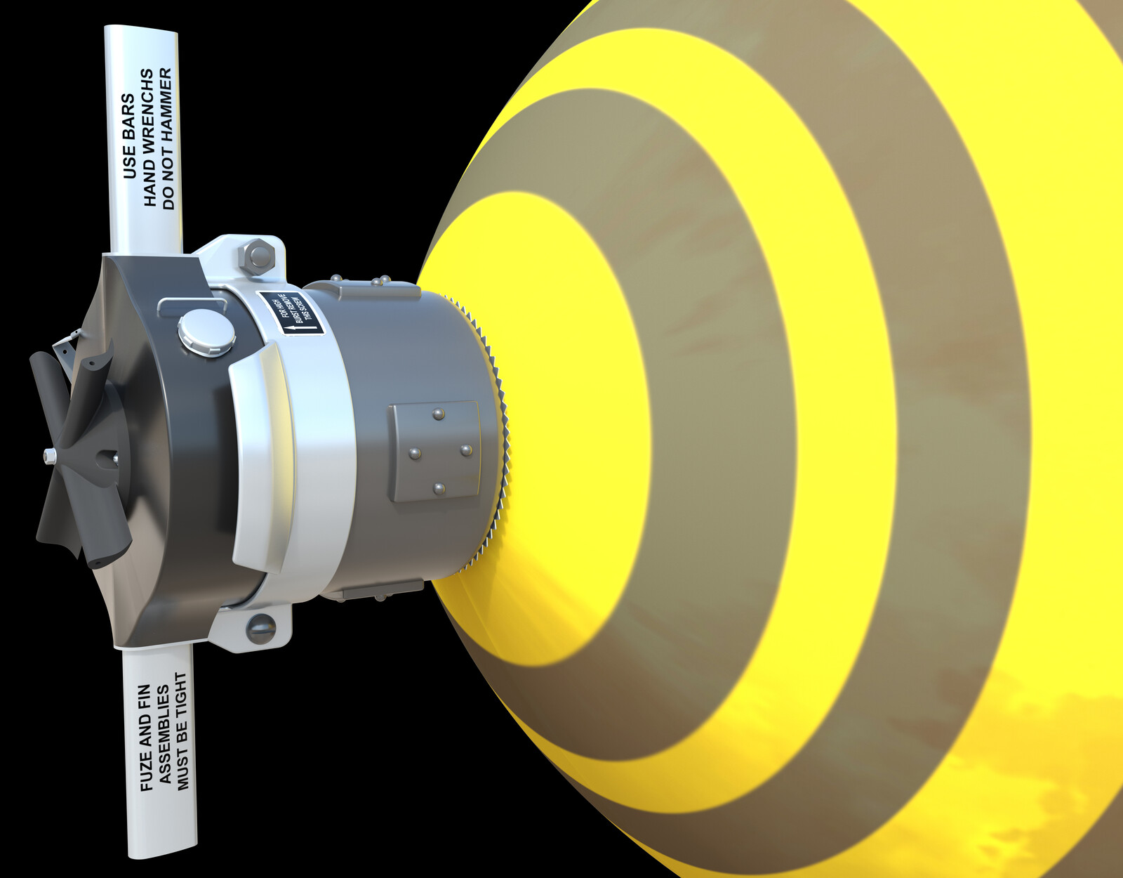 Edgar B - GP Bomb AN-M66A2 equipped with Fin Assembly M130 (T143)