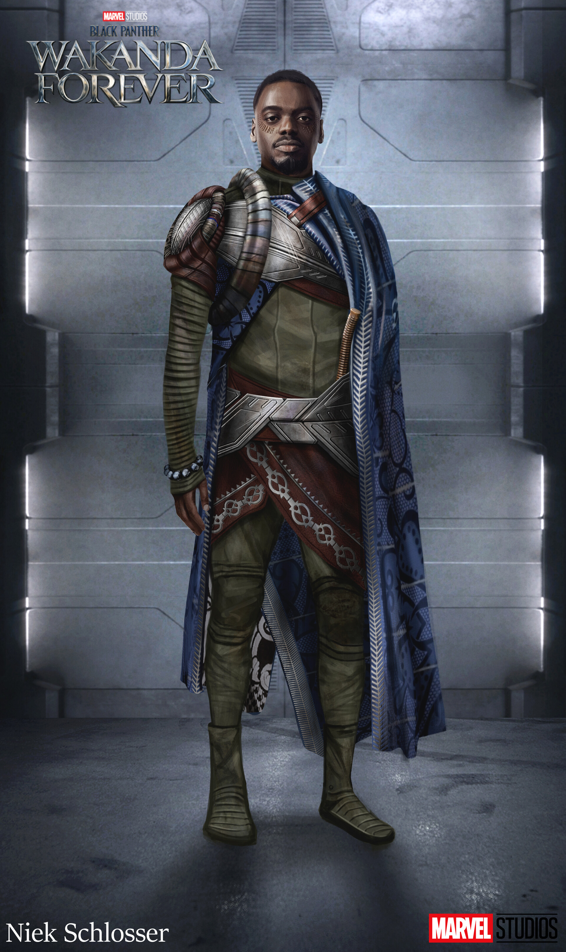 Niek Schlosser - Black Panther: Wakanda Forever Border Tribe Elder and ...