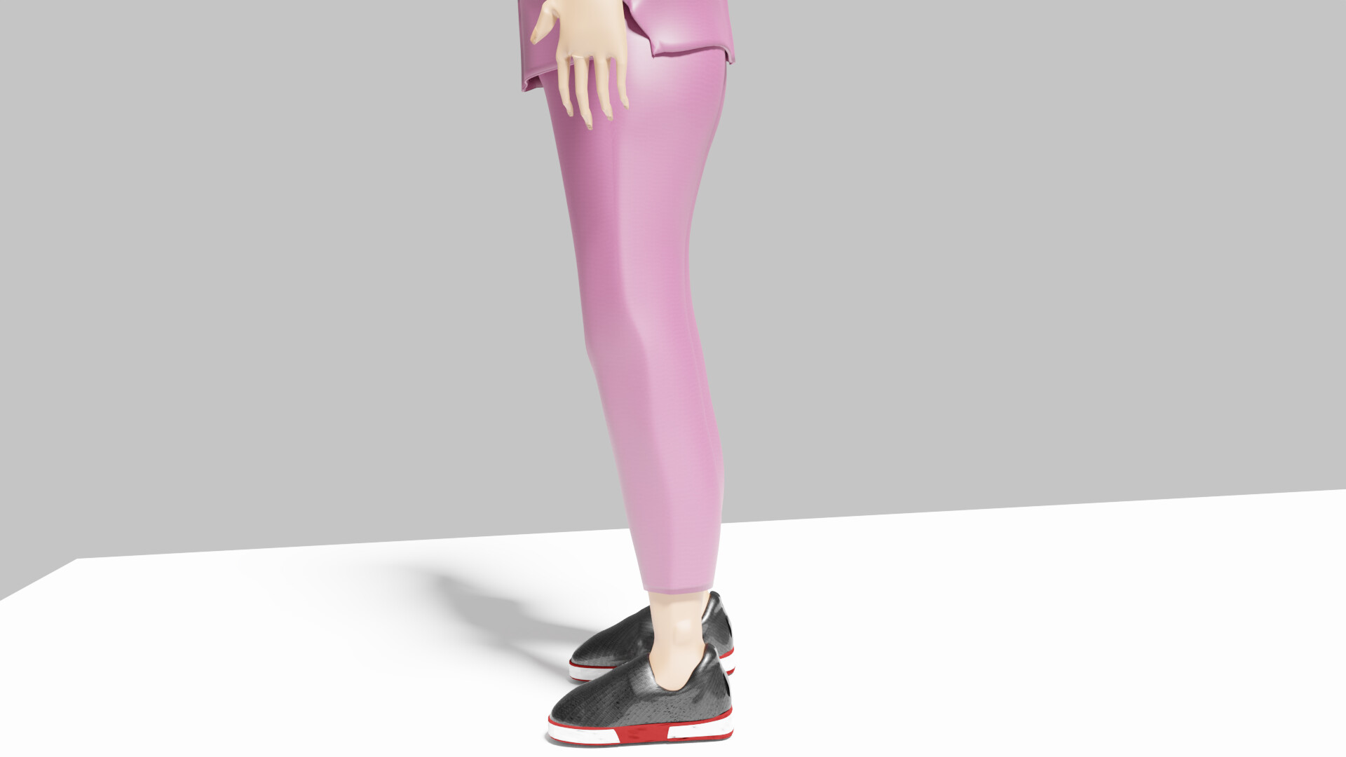 ArtStation - Character on shoes