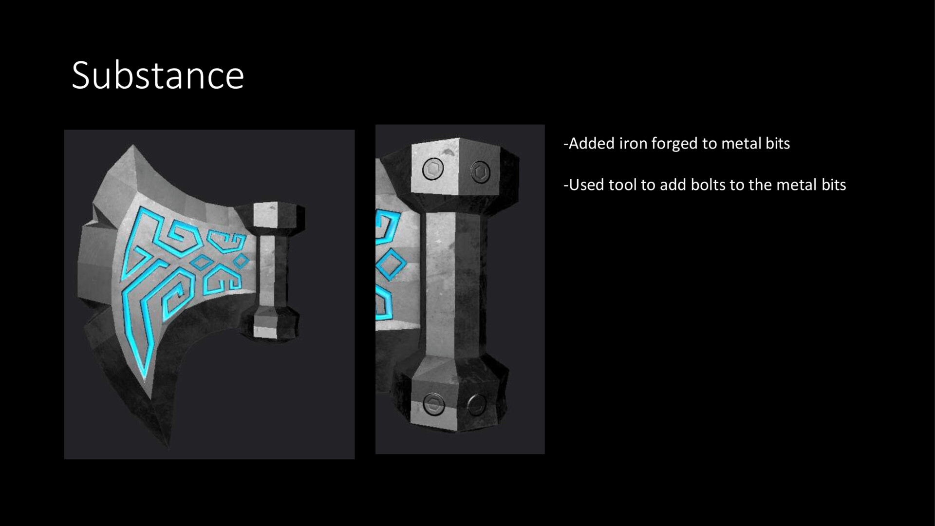 Anthony Lim Zheng Hui @ Nanda - Stylized Axe