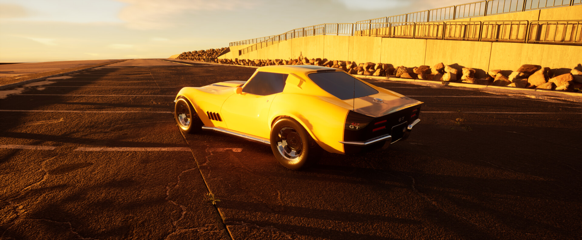 ArtStation - 1969 CHEVROLET CORVETTE BALDWIN MOTION PHASE III GT