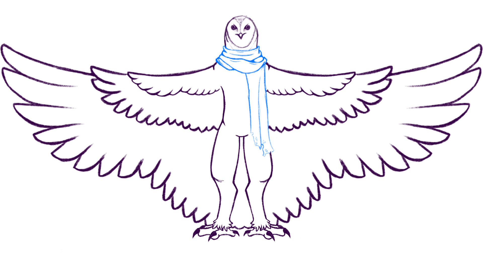 ArtStation - Humanoid Owl Character Concept