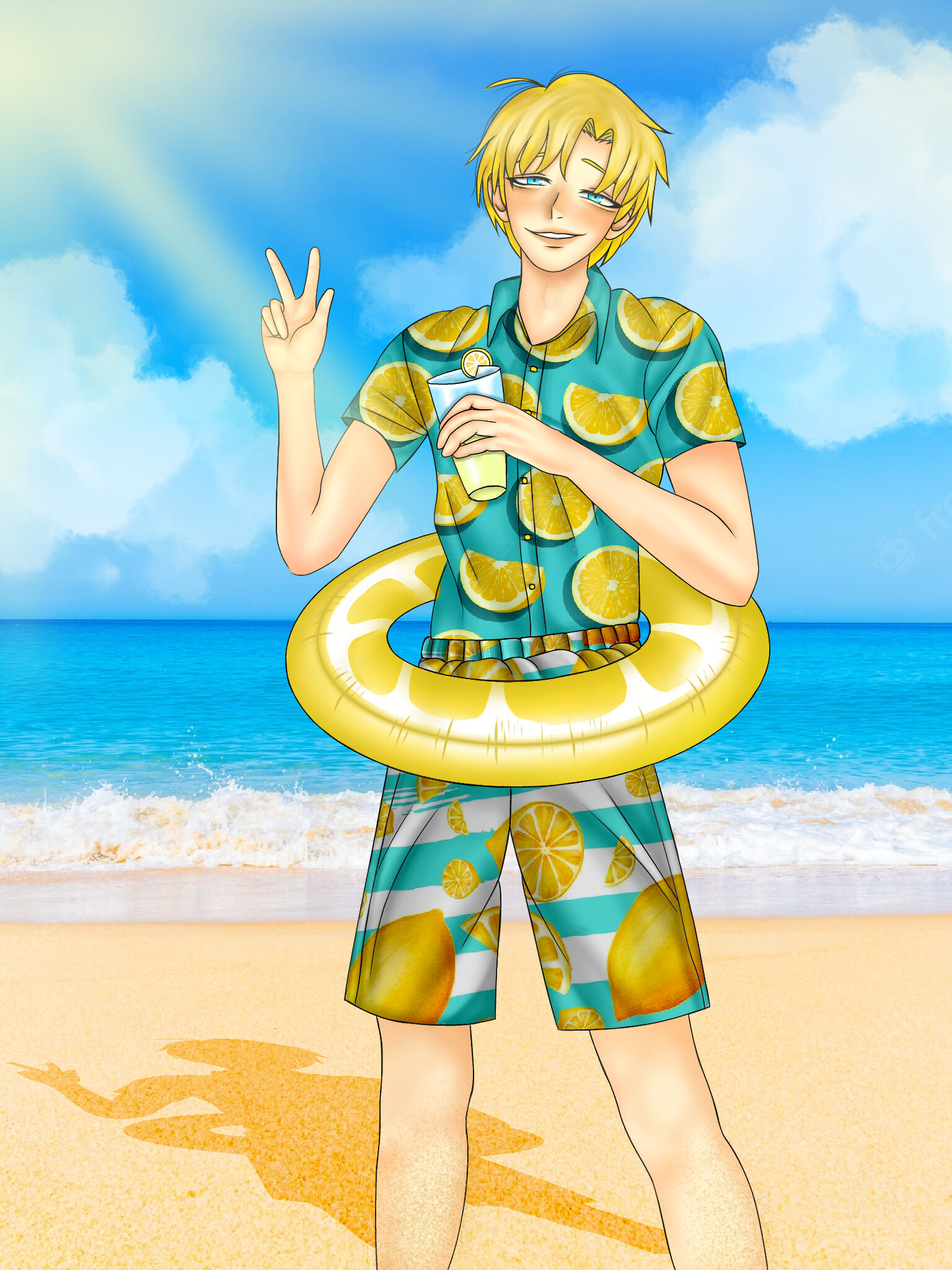 ArtStation - lemon boy 😋🍋