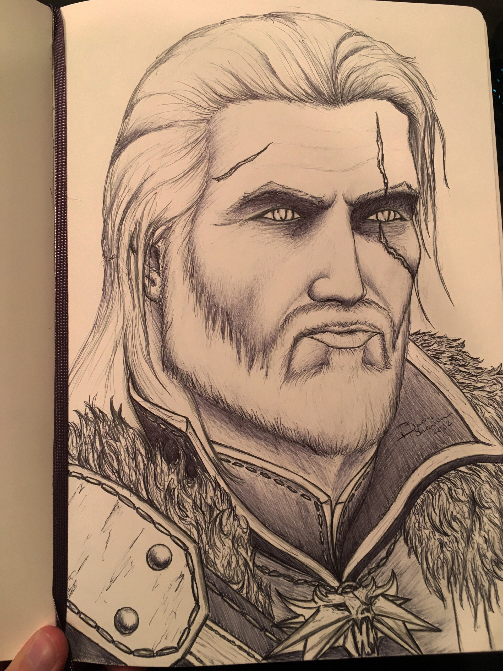 ArtStation - Geralt Of Rivia Portrait