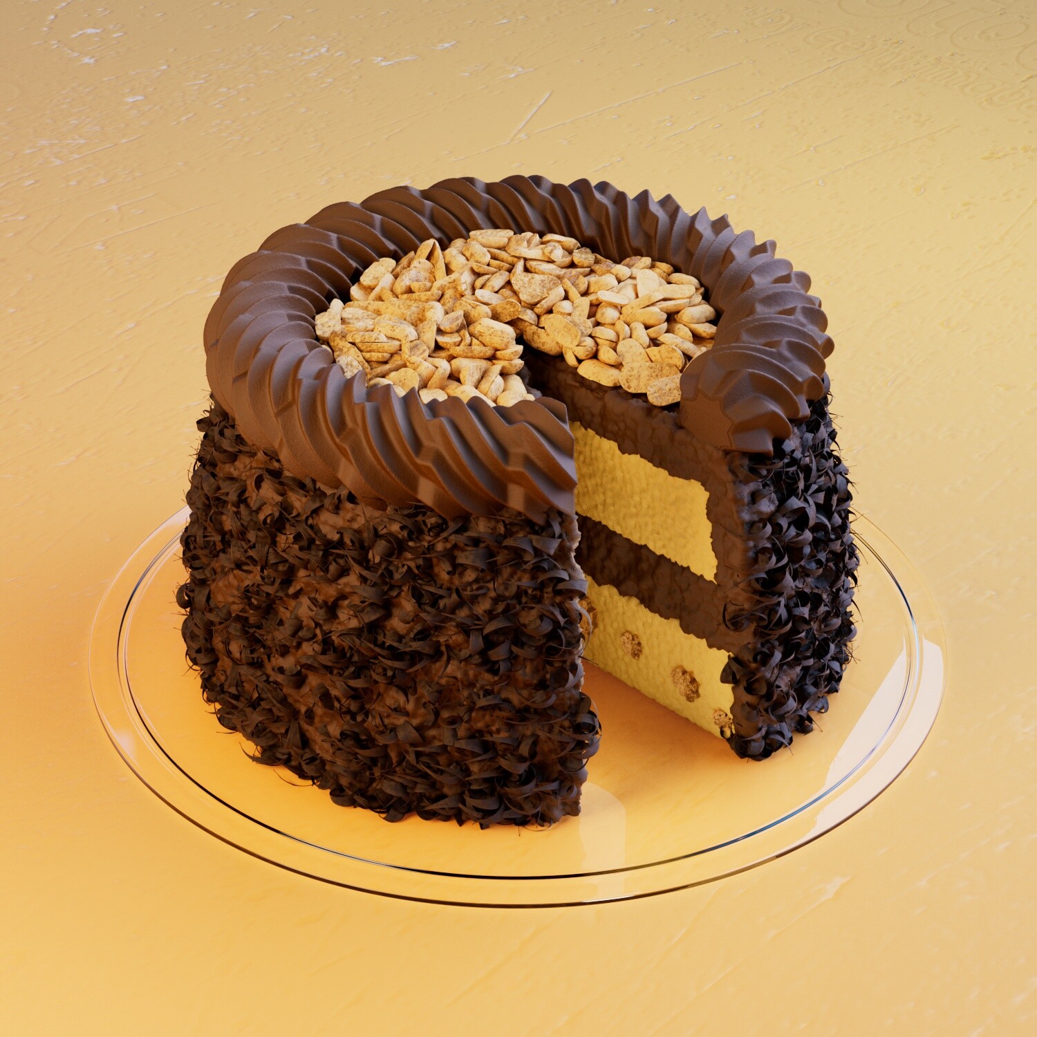 ArtStation - Cake 3D