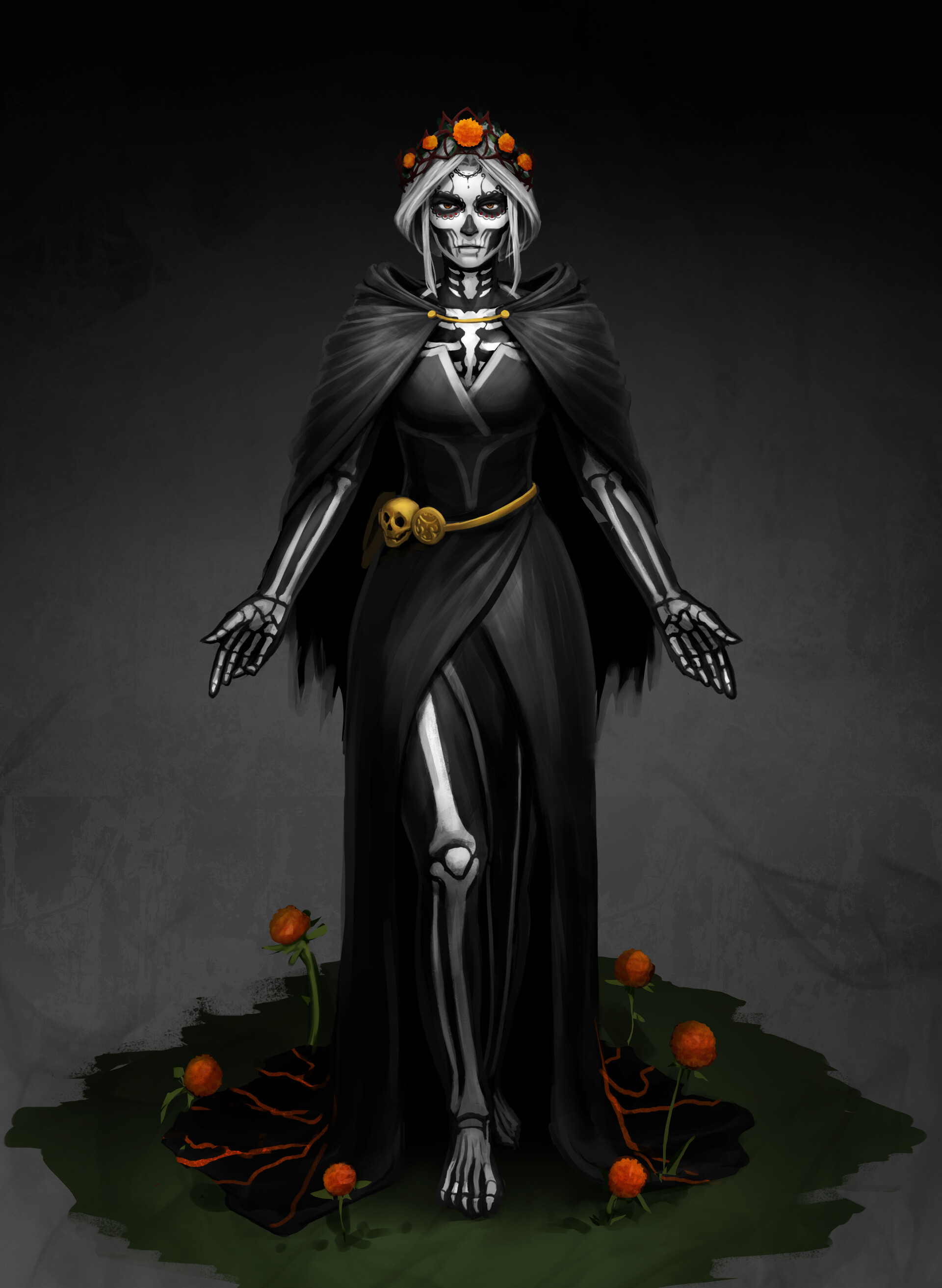 ArtStation - Character Commission - Necromancer Female