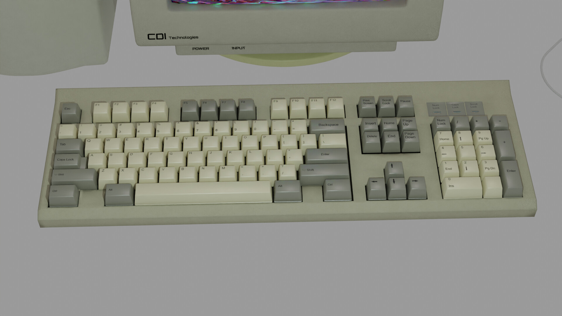 Jacob Snyder - 90s Gaming PC - Hard Surface Prop Modelling