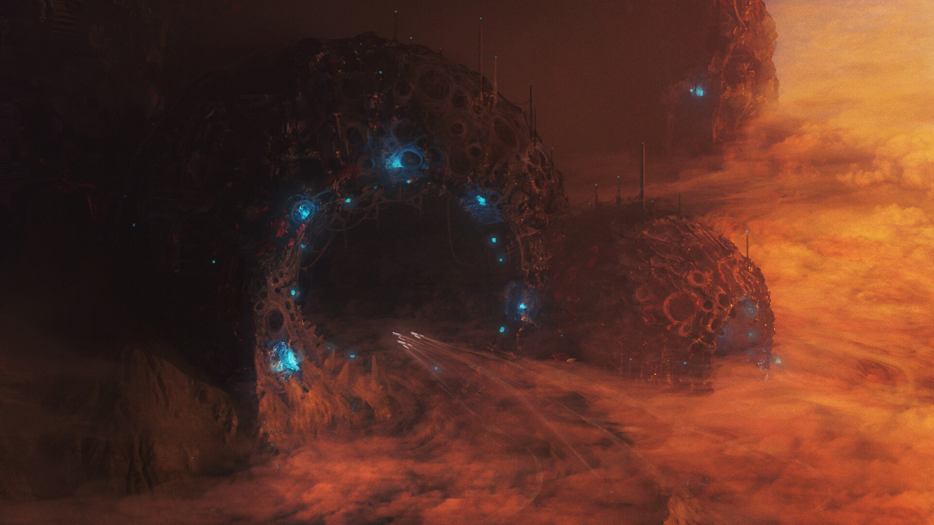 ArtStation - Exploring the Alien Structures