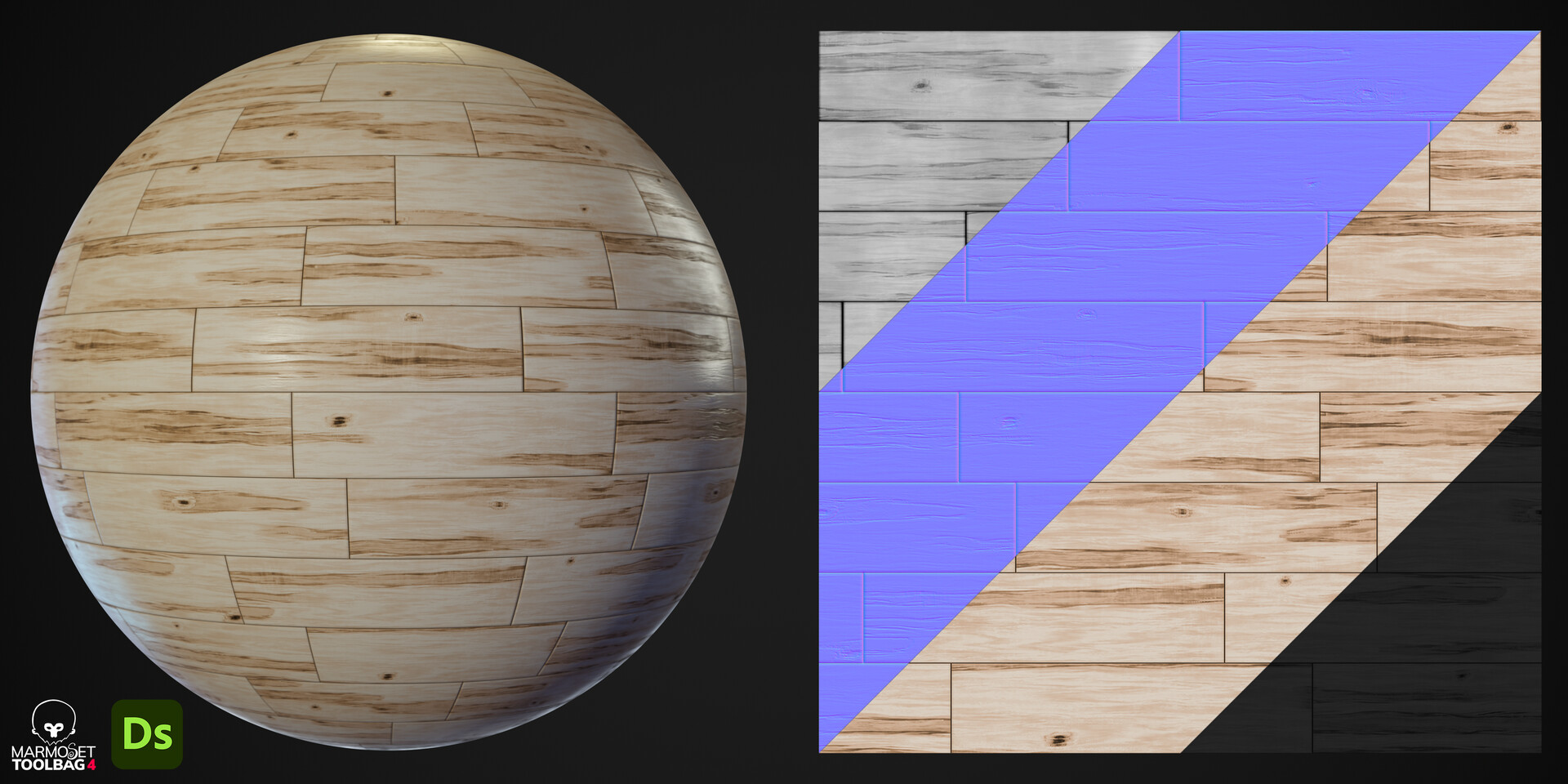 Connor Kneeland - Procedural Maple Wood Floor