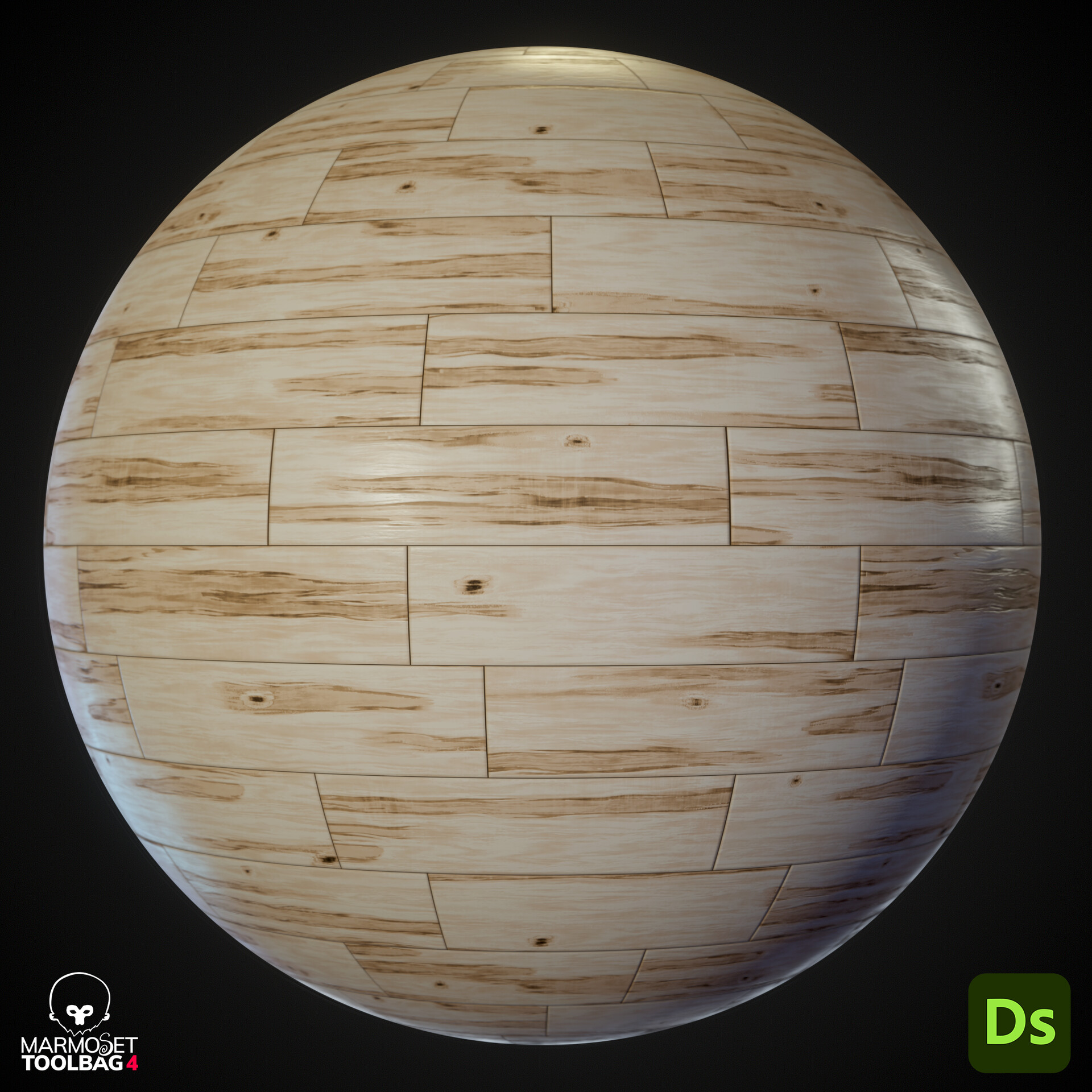 ArtStation - Procedural Maple Wood Floor