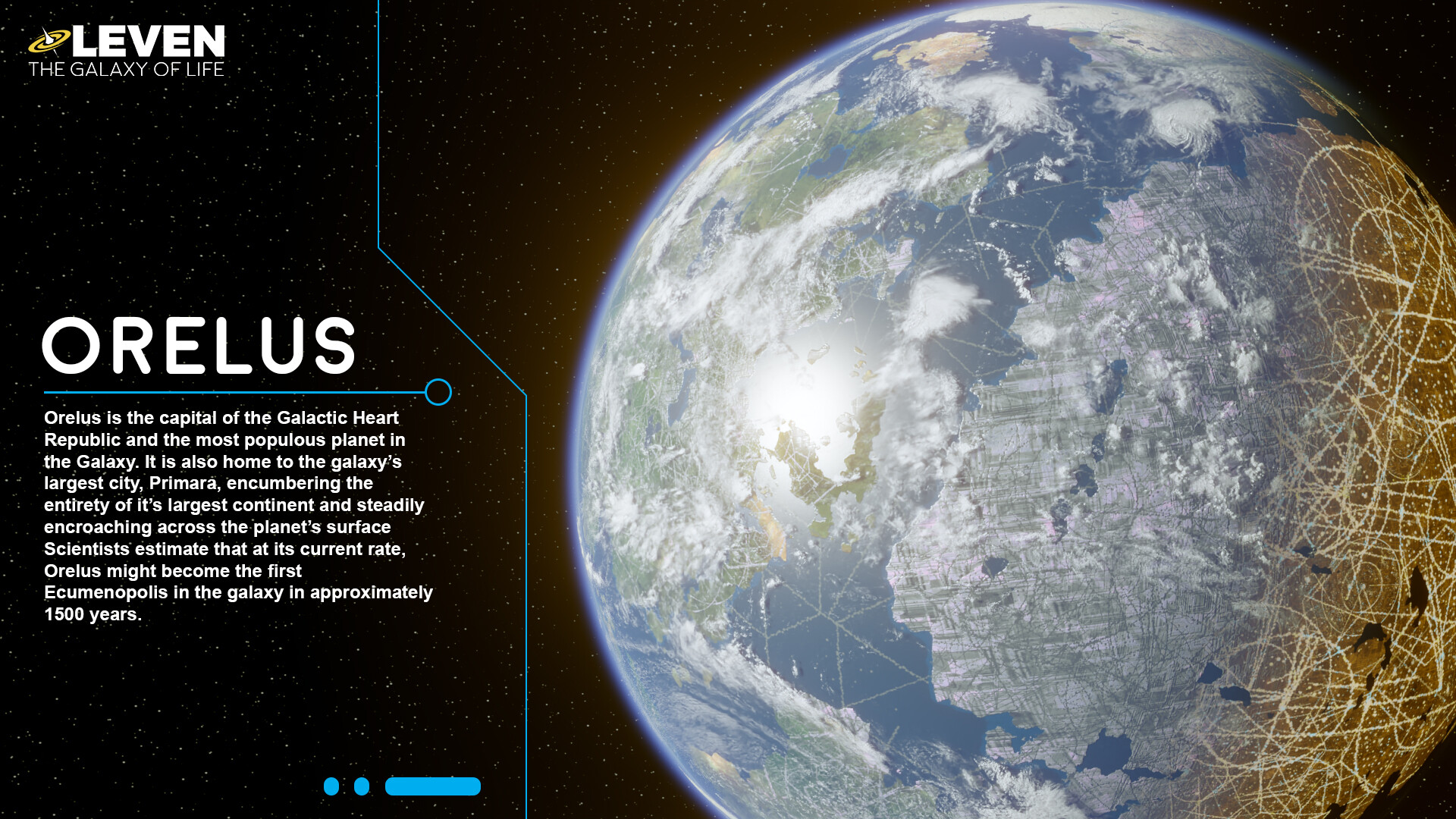 ArtStation - Some more notable planets from the Leven Galaxy