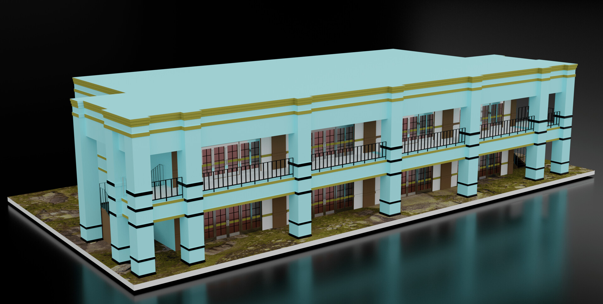 ArtStation - Mini Mall Game House