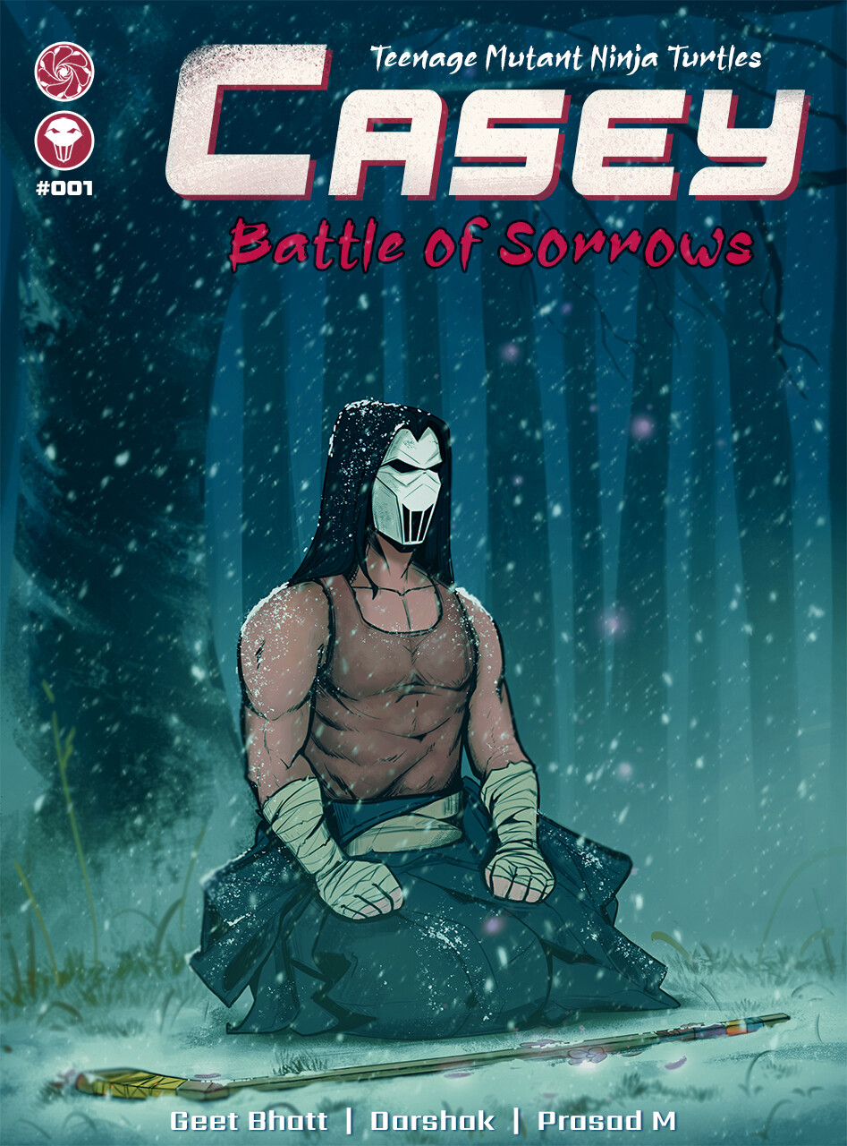 Artstation Casey Jones 001 Comic Cover Tmnt Fan Art
