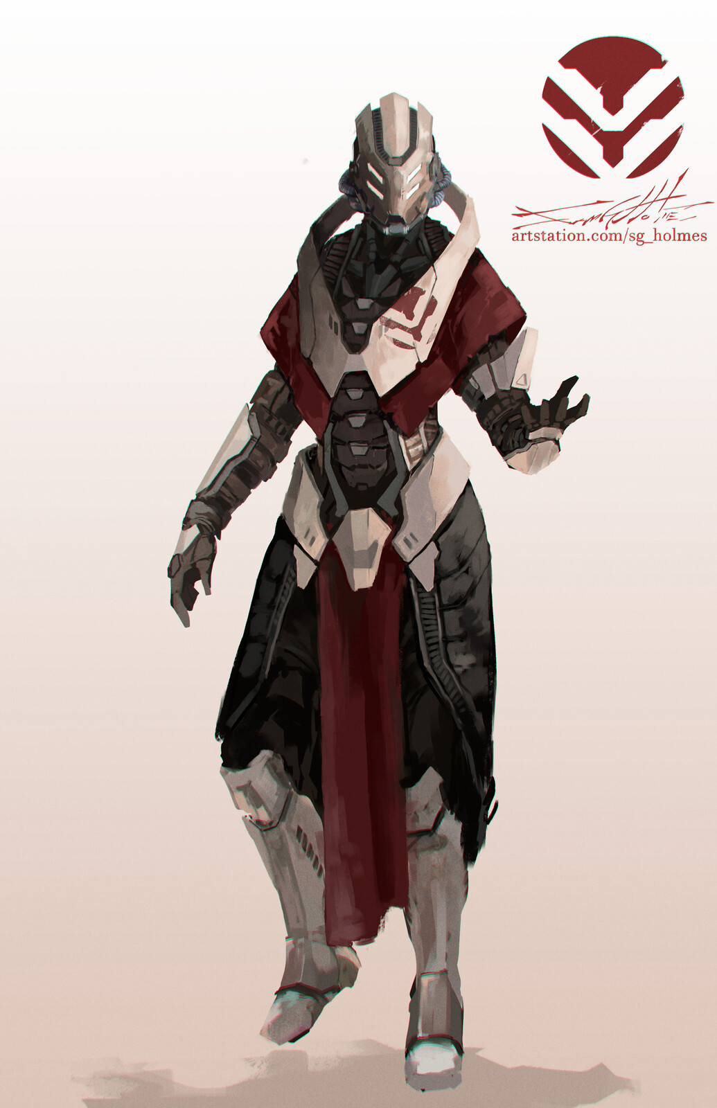 Sam Holmes - Destiny 2: Skyburner's Revenance, Warlock Raid Armour