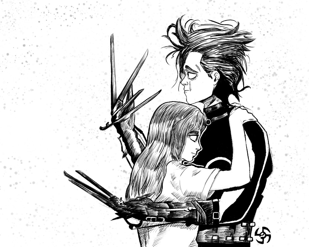 ArtStation - Edward Scissorhands - Love and Sadness