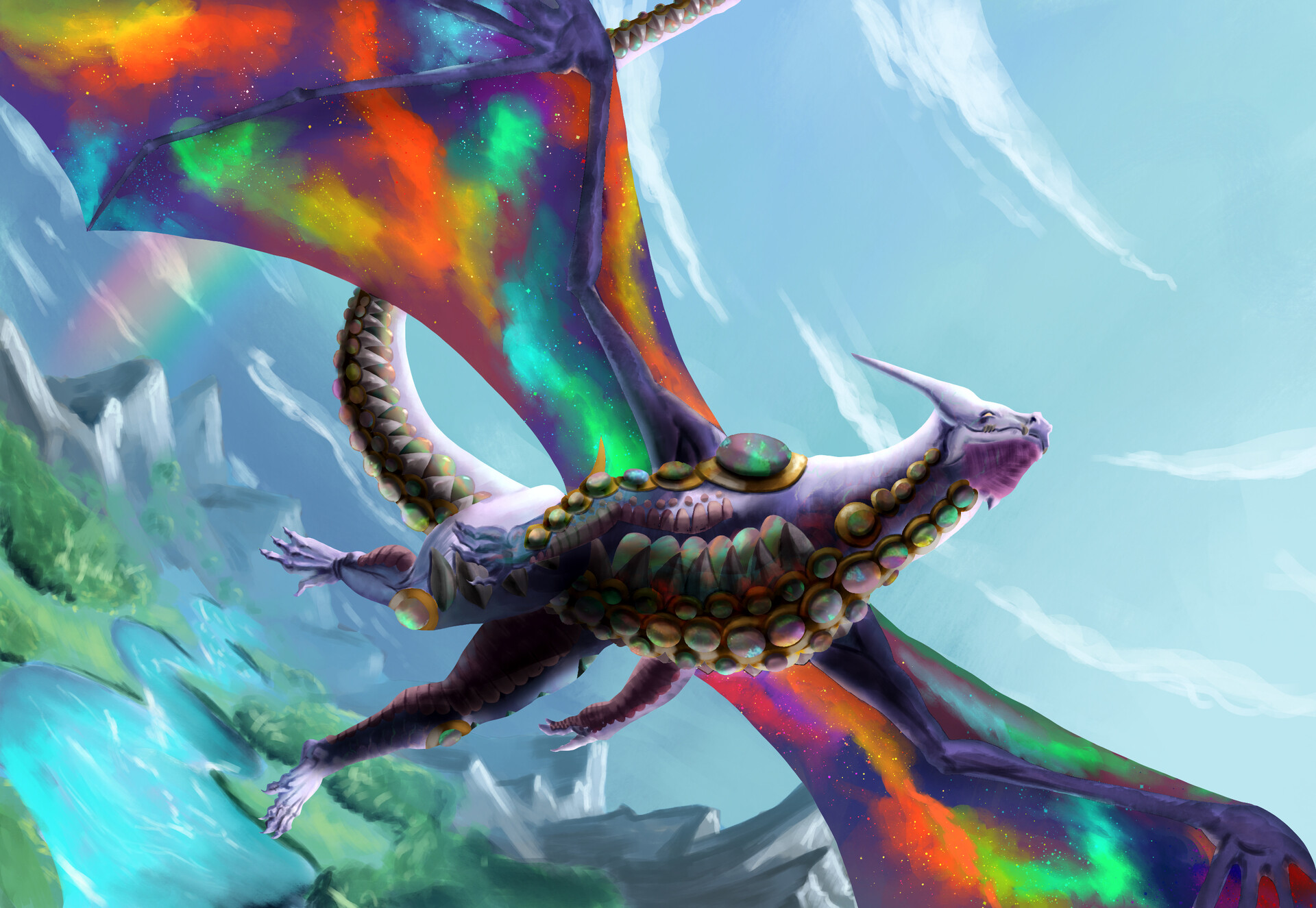 opal dragon