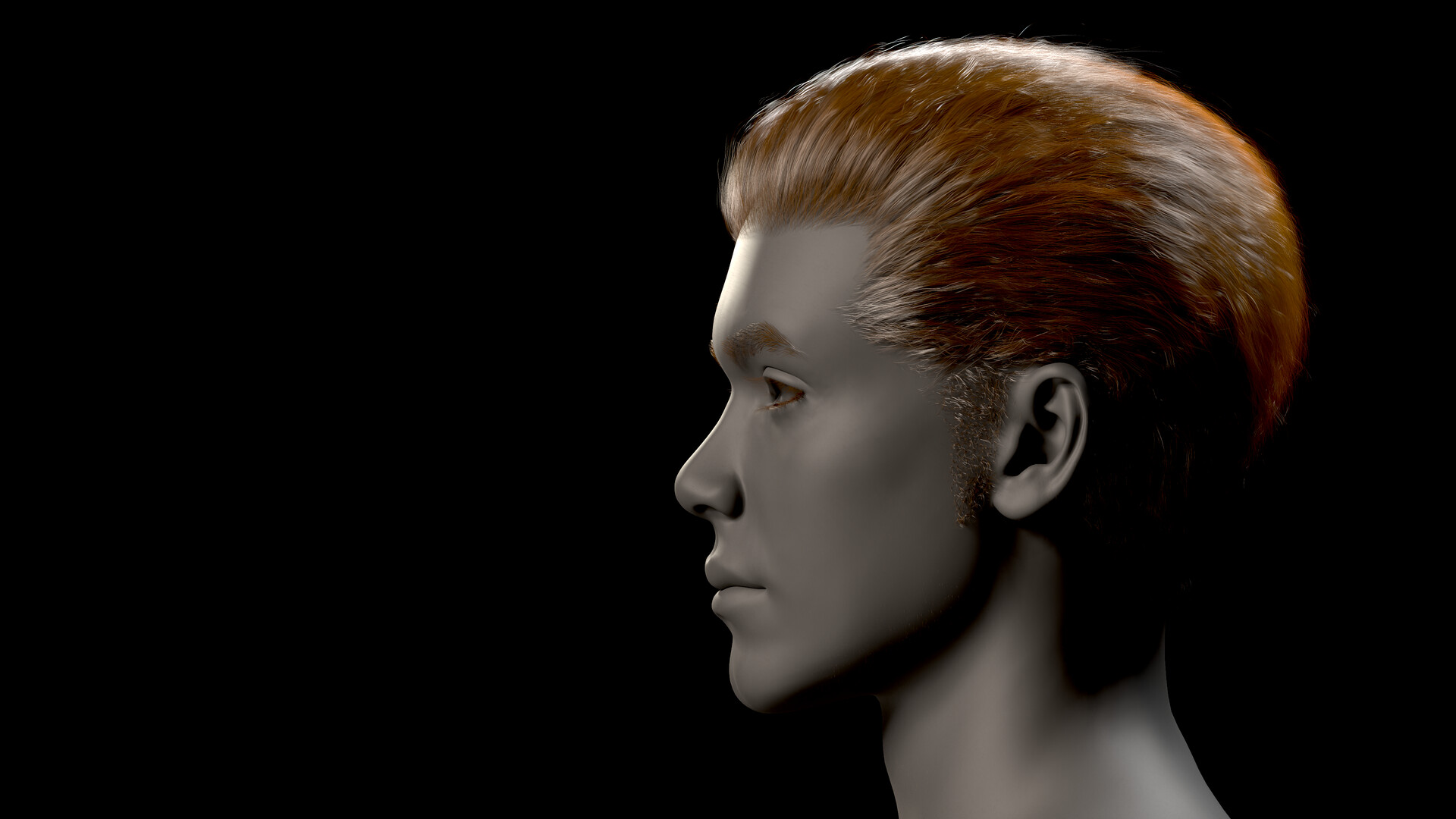 Korman Nagaru - Сlassic man hairstyle