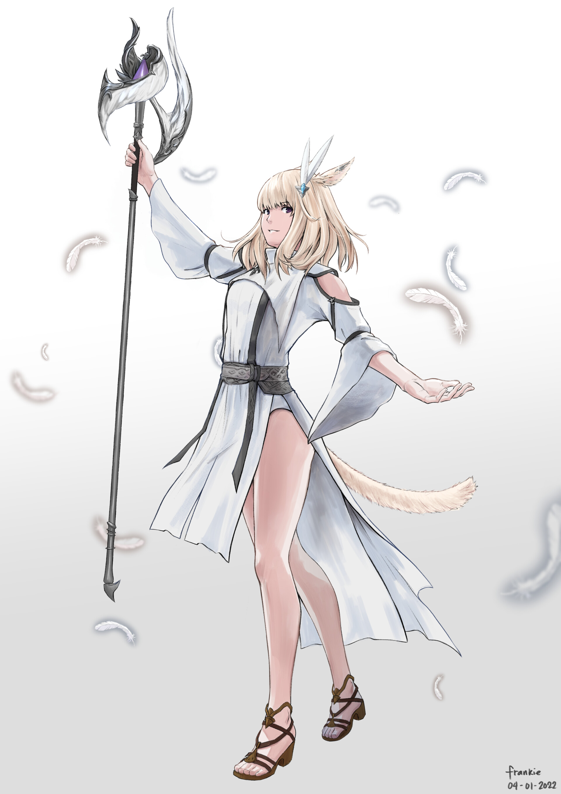 ArtStation - White Mage