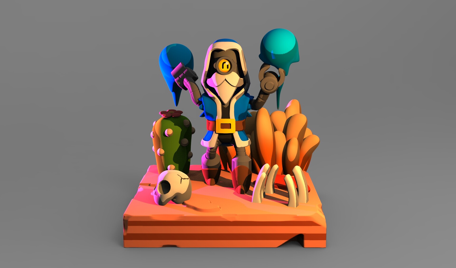 how to draw brawl stars wizard barley